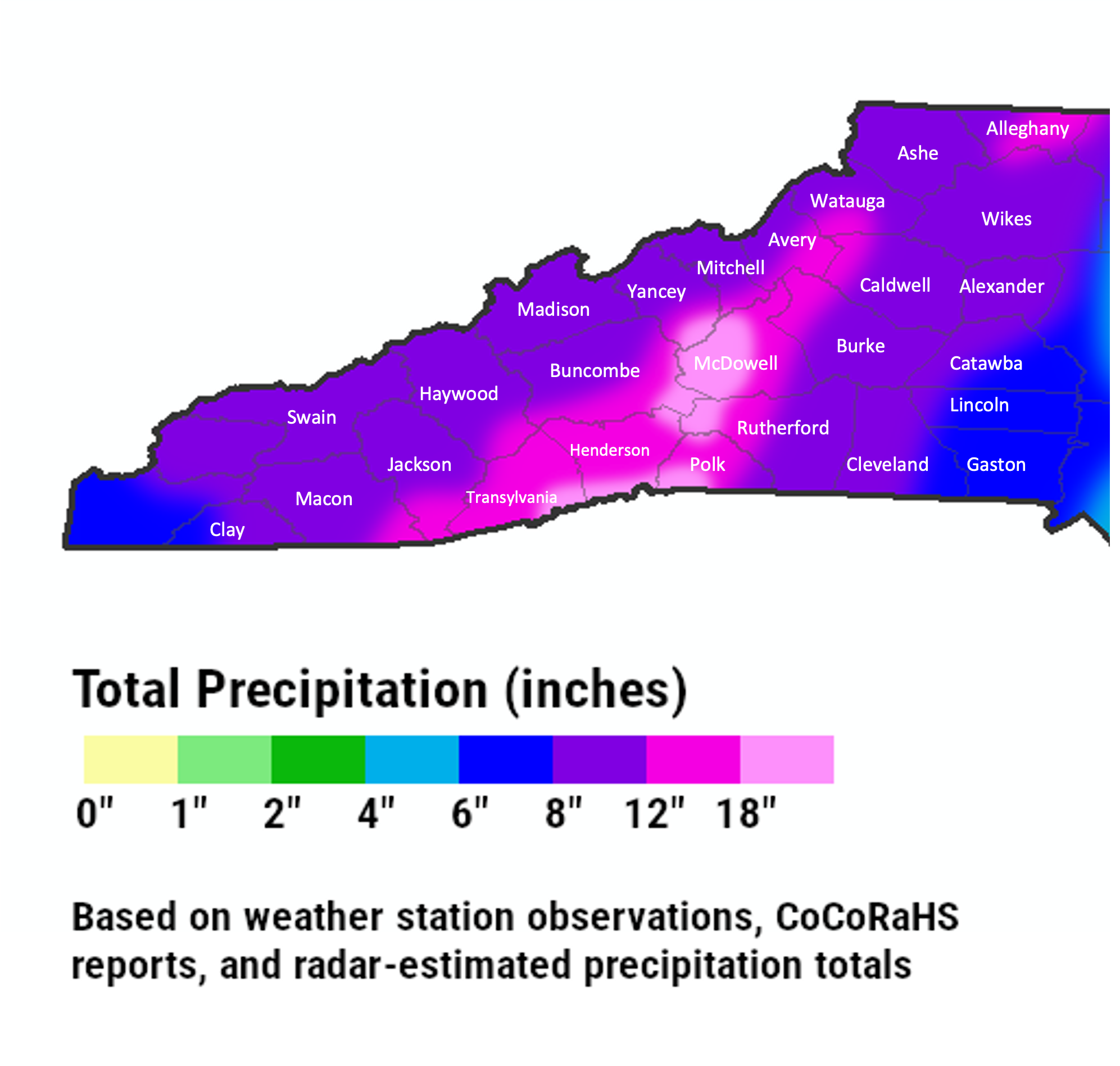 NCCP - Western North Carolina Hurricane Helene Impact Assessment | Sean's Homepage